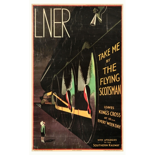 Travel Poster Set Southend On Sea LNER Flying Scotsman Walton On Naze ...