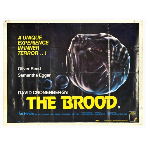 Movie Poster Set Horro SciFi The Entity Scanners The Brood David ...