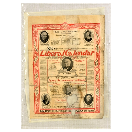 Political Propaganda Poster Calendar Liberal Reform UK. Set of 2 ...