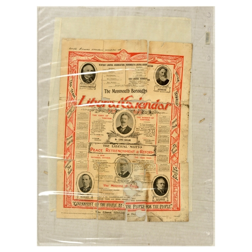 Political Propaganda Poster Calendar Liberal Reform UK. Set of 2 ...