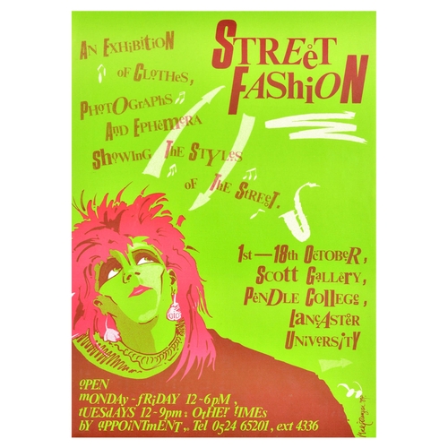 Advertising Poster Street Fashion Punk Exhibition Clothes Scott Gallery ...