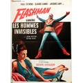 Movie Poster Flashman vs The Invisible Man Superhero. Original vintage ...