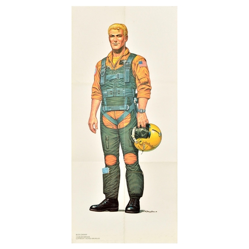 Comic Book Poster Set Buck Danny Cothias Gillon Pilot La Guigne ...