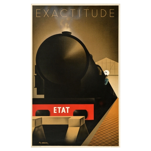 Travel Poster Exactitude Art Deco Fix Masseau. Poster designed by Fix ...