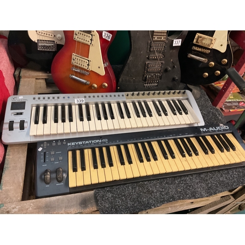 2 Electric keyboards