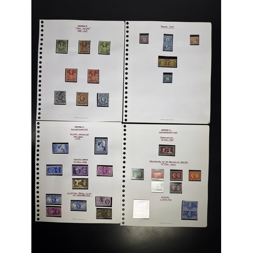Stamp Album(1) consisting of Definitives Queen Victoria , Edward VII ...