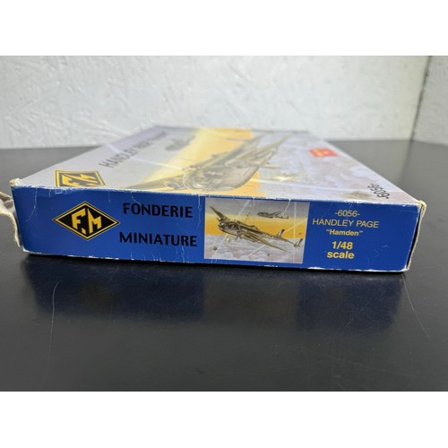 Fonderie Miniature Handley Page Hampden - 1:48 - Model Aircraft Kit ...
