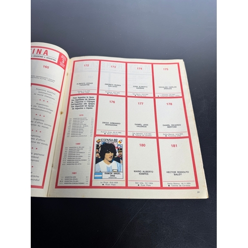 Panini Figurine - Sticker Book Album - Espana 82 Spain 1982 World Cup ...