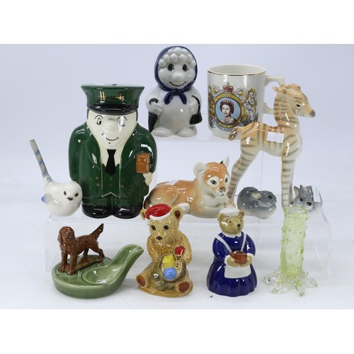 Wade collectables, USSR animals, wade goldilocks bear, Harrods moneybox ...
