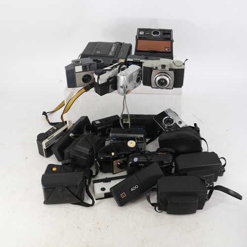 Selection of Polaroid and Kodak large format cameras together with a ...