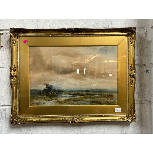 Two framed and signed W Egginton RI watercolours to include "On the ...