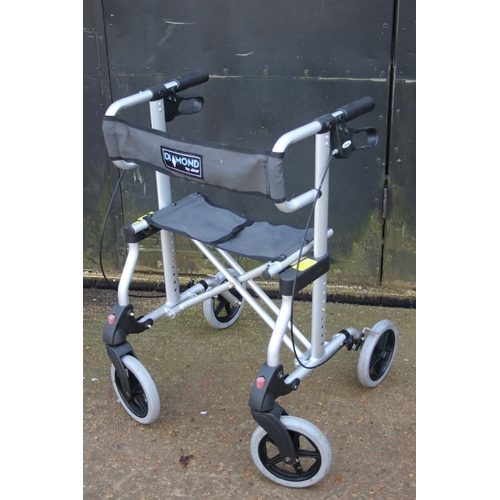 Diamond by Drive mobility walker and seat