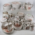 A large quantity of Gypsy Rose tea, and dinnerware including cups ...