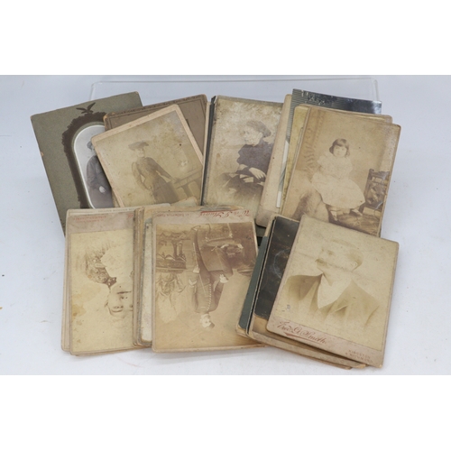 A selection of antique call cards