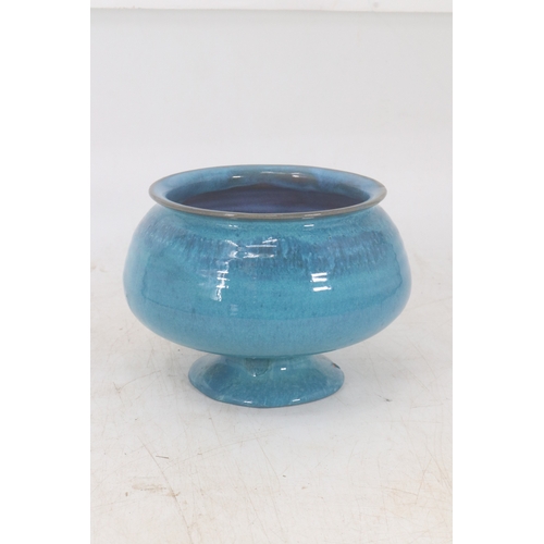 A Poole Pottery, Carter, Stabler, Adams 6" tall red earthenware vase in ...