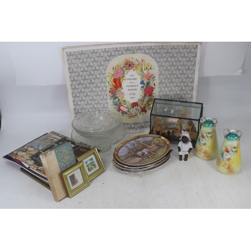 Assorted sundries to include Royal memorabilia, limited edition print ...