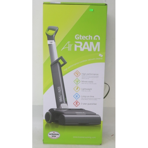 Boxed Gtech Air Ram vacuum cleaner trade/spares/repairs