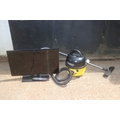Samsung 32" TV with remote together with a yellow Henry hoover trade ...