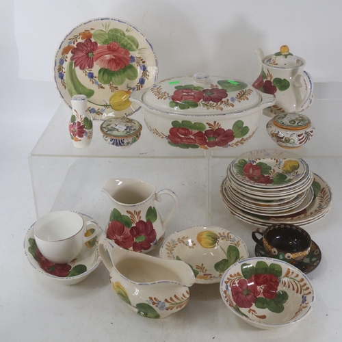 Quantity of assorted ceramics to include decanters, playing card tea ...