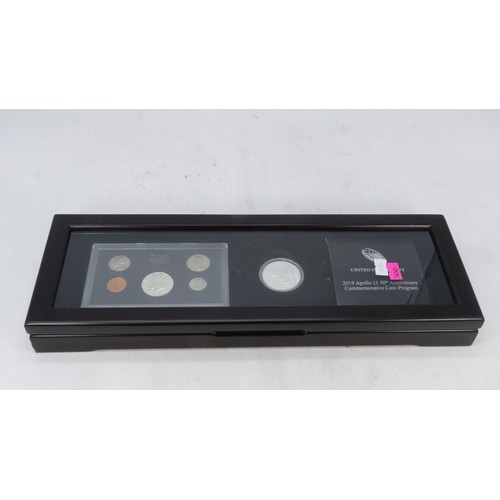 Definative US mint moon landing proof coin set
