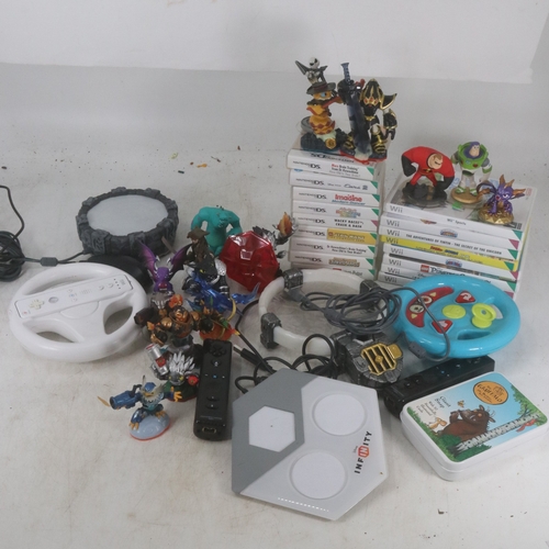 Nintendo DS games, Wii games, controllers etc.