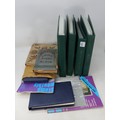 Five assorted 1972 silver wedding stamp albums containing dominion ...