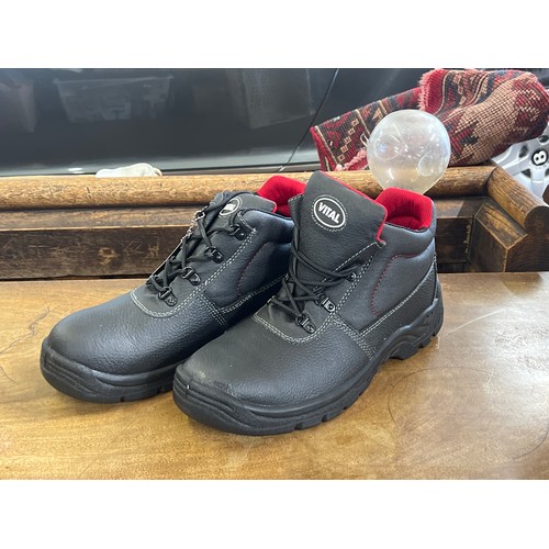 Size UK 12 Bear Grip Work boots together with UK 12 Vital work boots