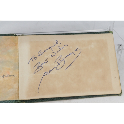 Selection of autograph albums many assorted signatures, Dirk Bogart ...