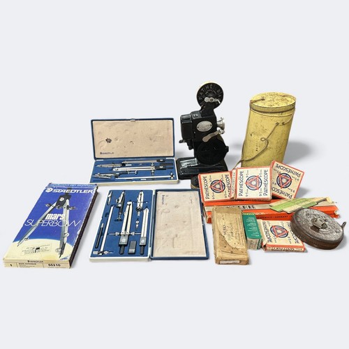 Pathescope Kid 8mm projector together with a good selection of films ...