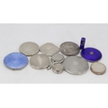 A selection of assorted compacts to include Silver, enamelled, crested ...