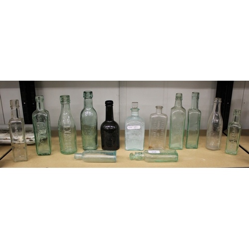 Collection of Antique & Vintage Glass Bottles