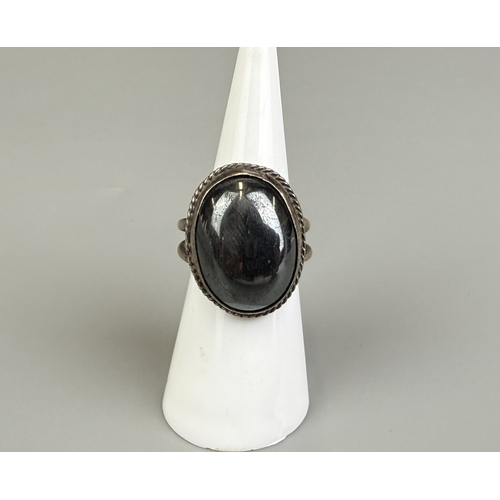 4 Stone Set Silver Rings