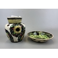 Albert Wainwright - Castle Peasant Pottery Hand Painted Vase & Bowl ...