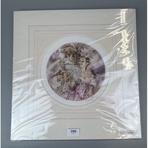 Collection of Signed Limited Edition Masquerade Suite in Box by Gordon ...