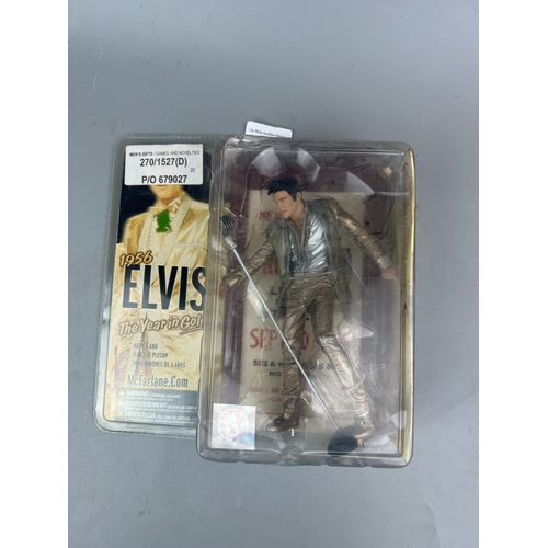 Rare McFarlane 2000’s Elvis Figure ‘The Year in Gold’