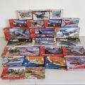 A large collection of Airfix model aeroplanes, approx. 22 (some of the ...