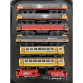 Hornby Class 47 locomotive (47487) together with 47808 parcels, two ...