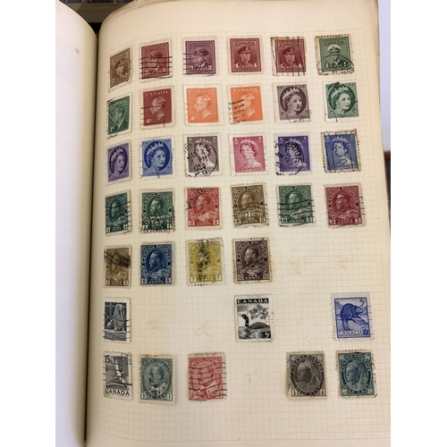 A selection of vintage stamp albums, booklets, FDC's and postage stamps ...