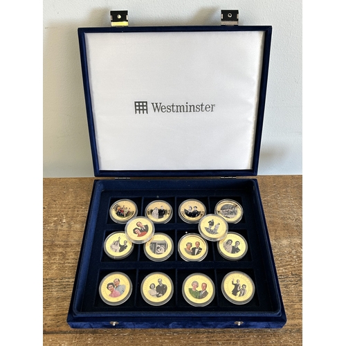 A cased set of 2007 Westminster Cook Islands one dollar 'Diamond ...