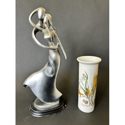 Regency Fine Arts 'Chrome Works' figurine, 11 1/2" tall plus a ...