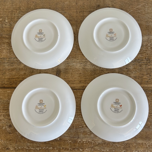 A boxed 'Cashmere Enchante' four setting tea set by Maxwell and ...