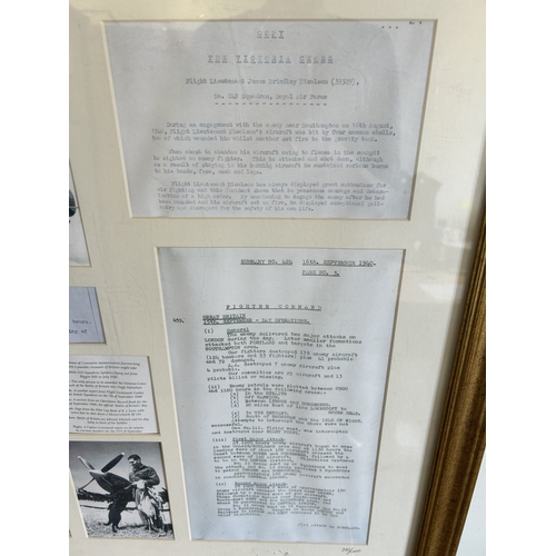 A large framed and glazed limited edition Battle of Britain 1940 ...