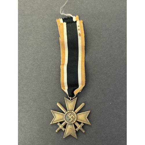 WW2 era German Merit Cross with swords medal