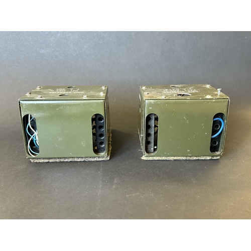 Two WW2 era 'Unit Operator' MkII morse keys, approx. 5" long