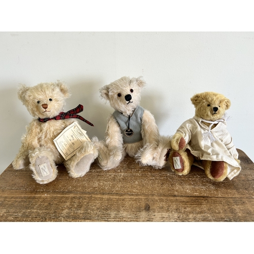Three Dean's Rag Book Company Ltd, limited edition bears including ...
