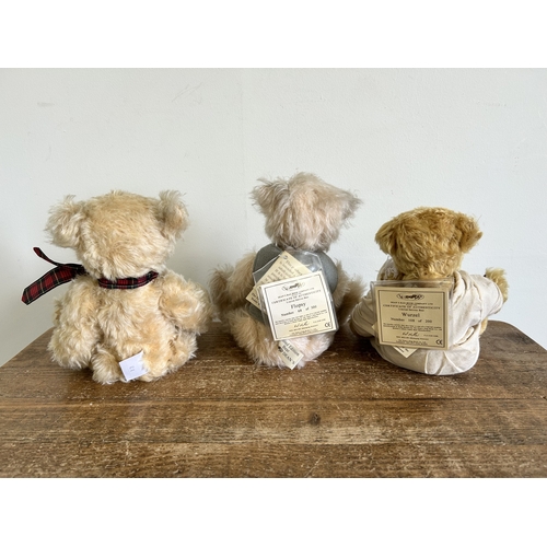Three Dean's Rag Book Company Ltd, limited edition bears including ...