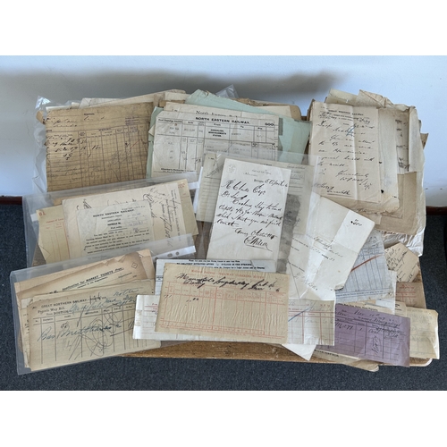 A collection of late Victorian to early 20th Century railway related ...