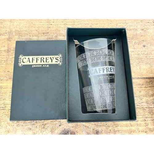 A boxed Doulton International Crystal pair of whisky tumblers, a boxed ...