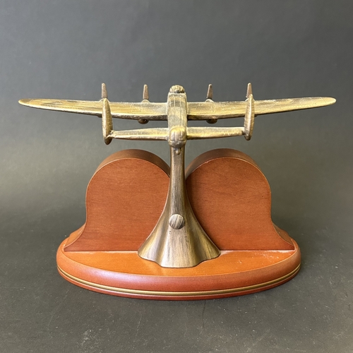 A Bradford Exchange Dambusters Masterpiece clock with certificate ...