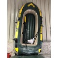 Intex SeaHawk 2 inflatable boat with pump and paddles